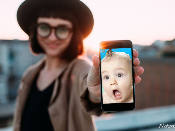 Create Funny Photo Montage big billboard at night – Photozop